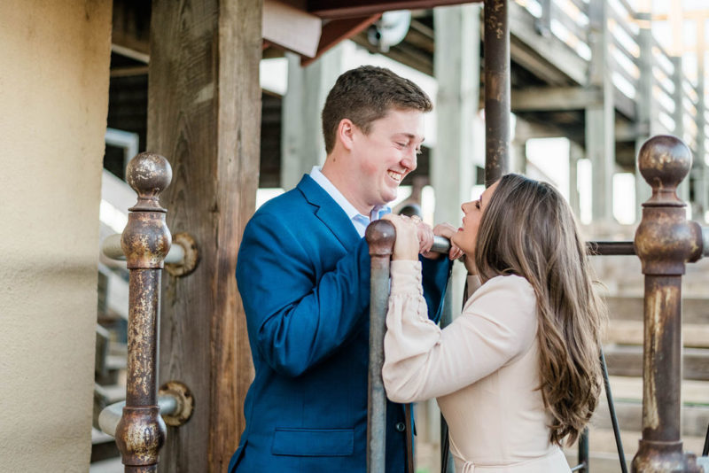 Western-Styled Stockyard Engagement Session - Popped Blog