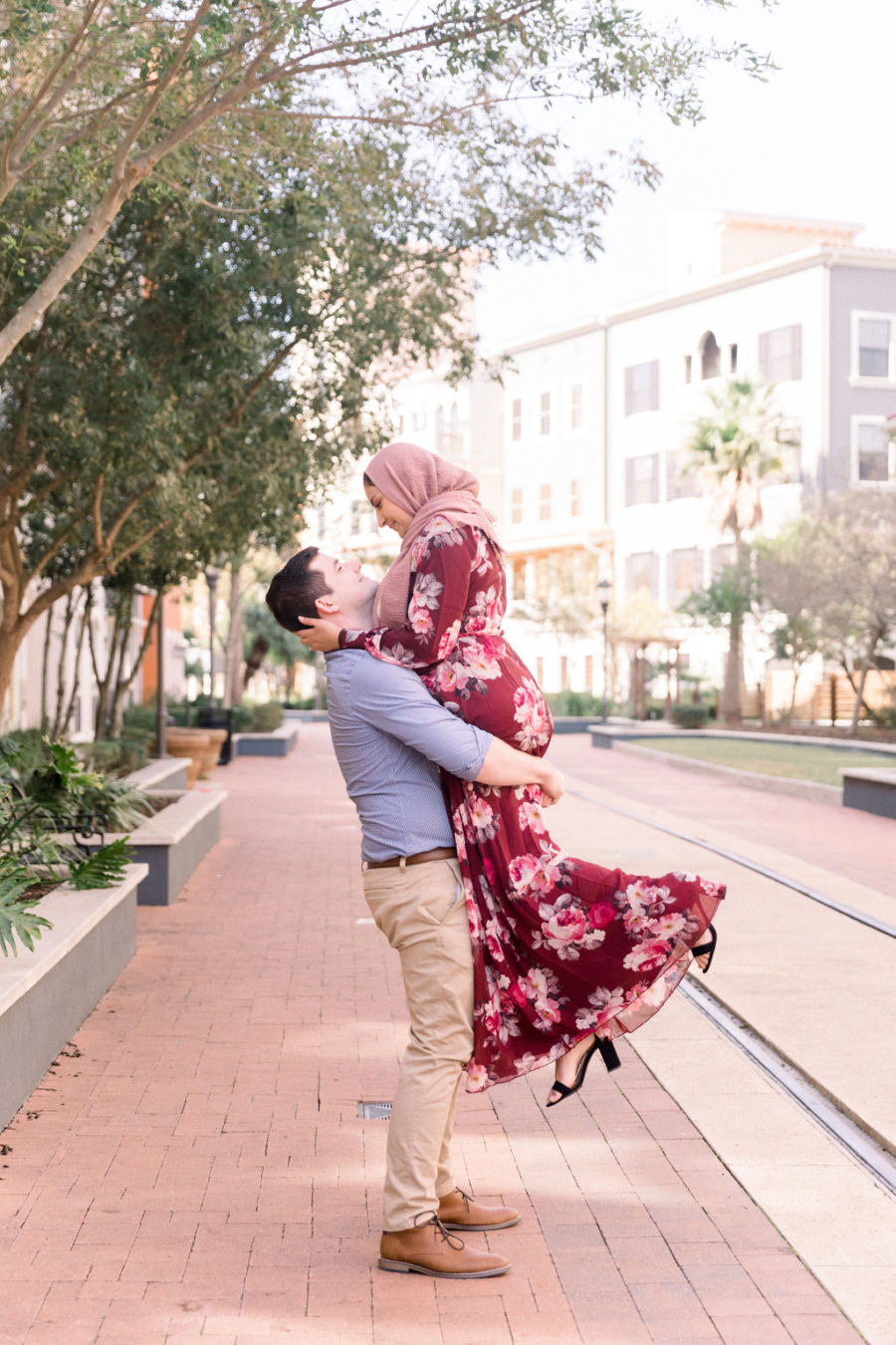 Colorful San Antonio Engagement Session - Popped Blog