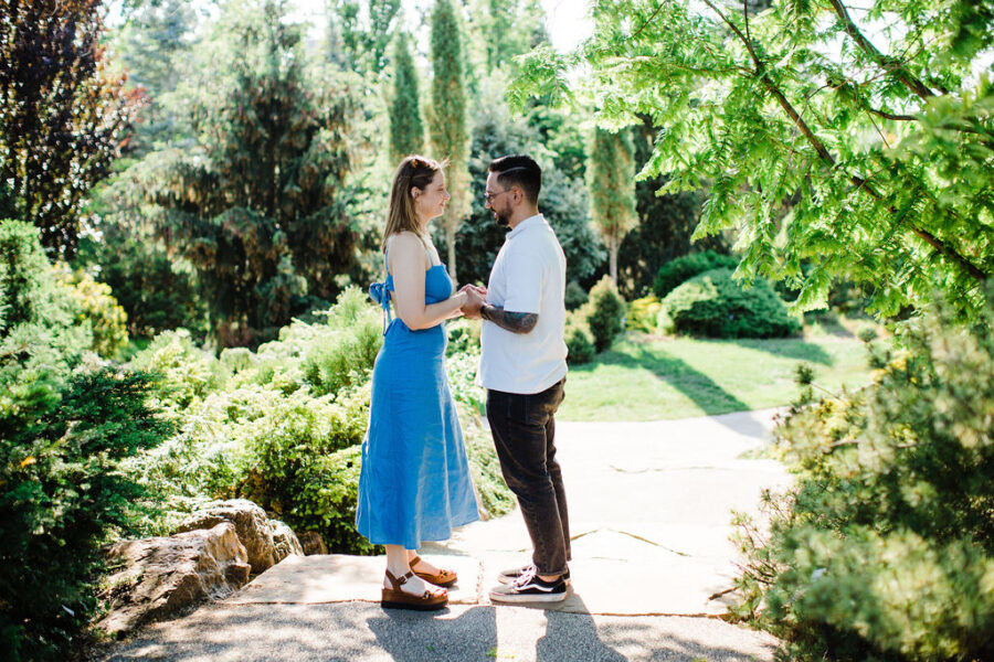 Romantic Botanic Garden Proposal - Popped Blog